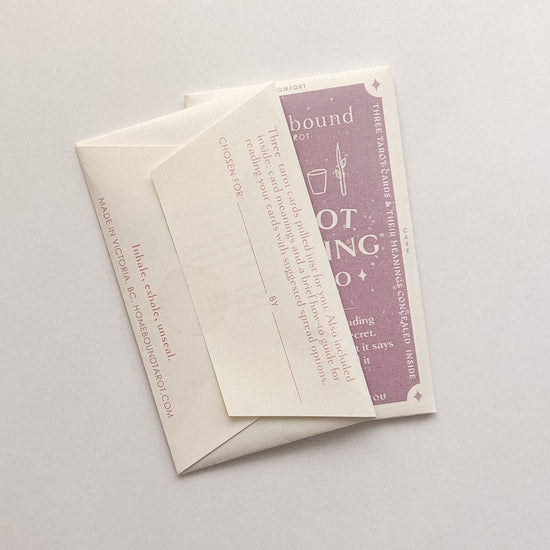 Tarot Reading to-go – Homebound Tarot